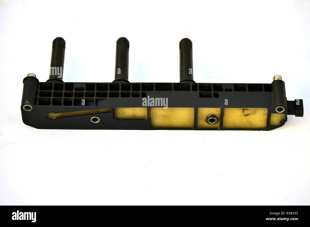 Car Parts: engine ignition coil Stock Photo - Alamy