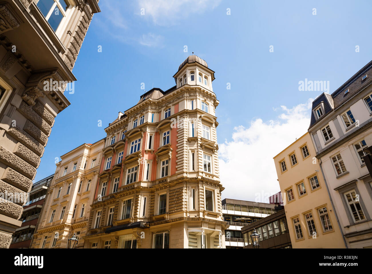 Historic buildings in Hamburg, Germany Stock Photo - Alamy
