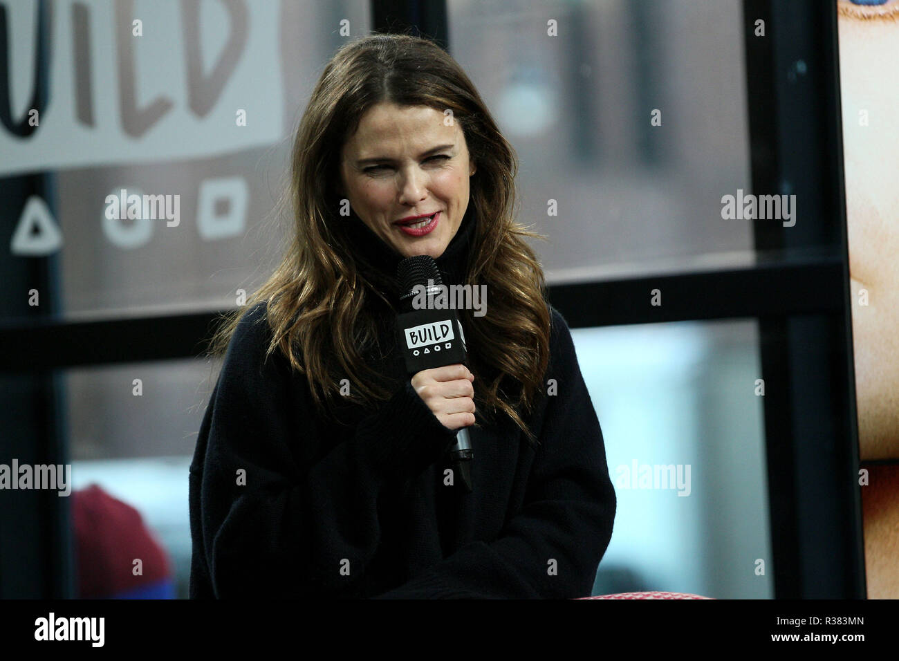 NEW YORK, NY - MARCH 08: Keri Russell attends Build Series Presents to ...