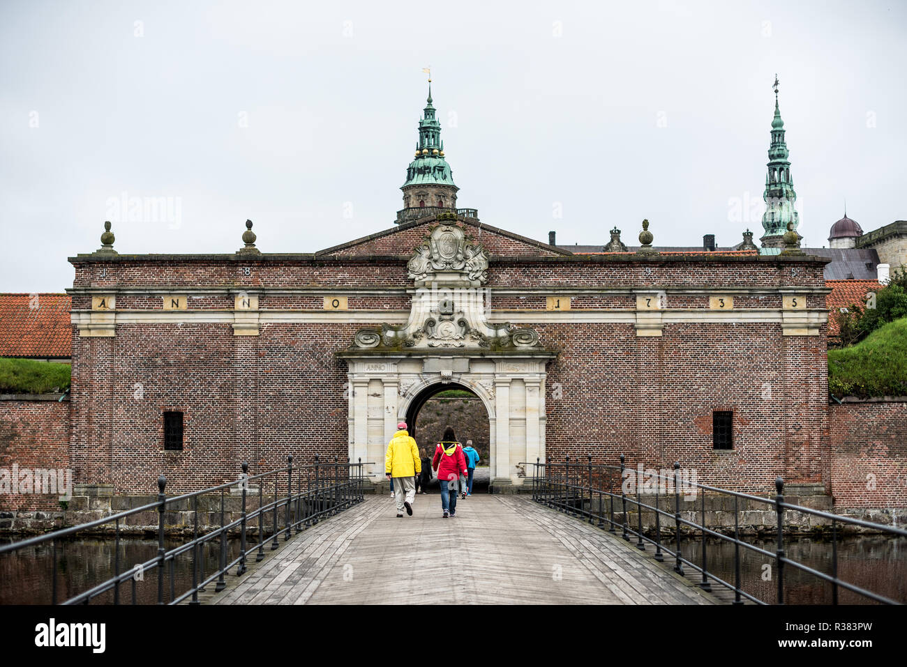 Kronborg entrance features hi-res stock photography and images - Alamy