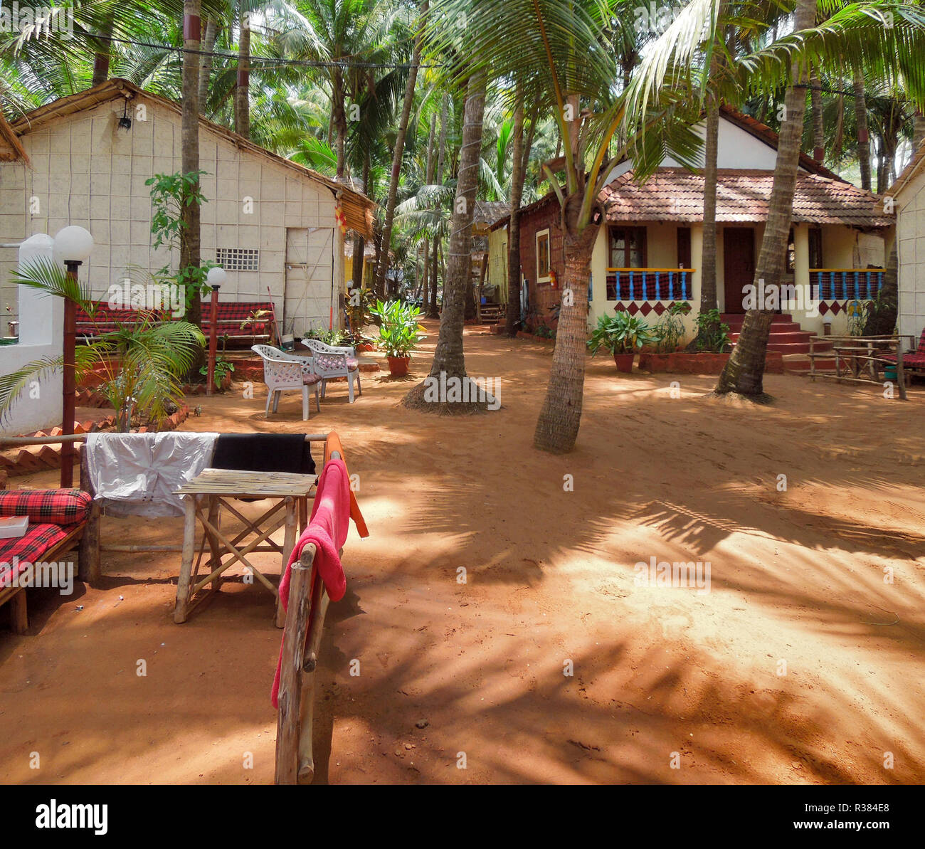 goa beach scenery Stock Photo - Alamy
