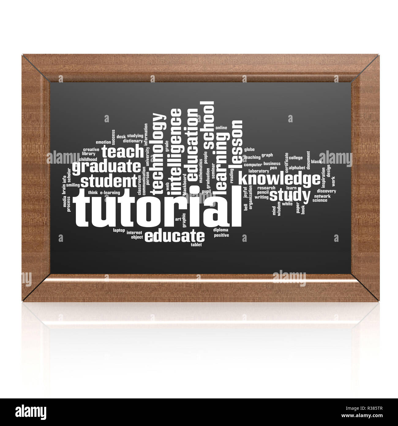 Lesson plan concept banner with texture from colorful items of ...