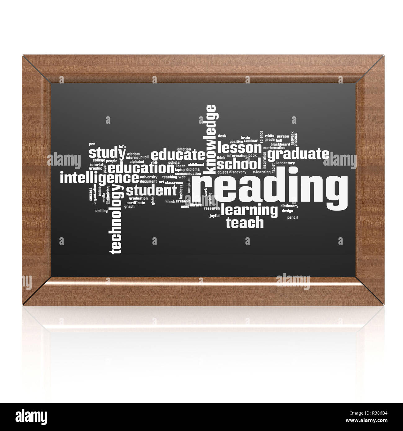 Lesson plan concept banner with texture from colorful items of ...