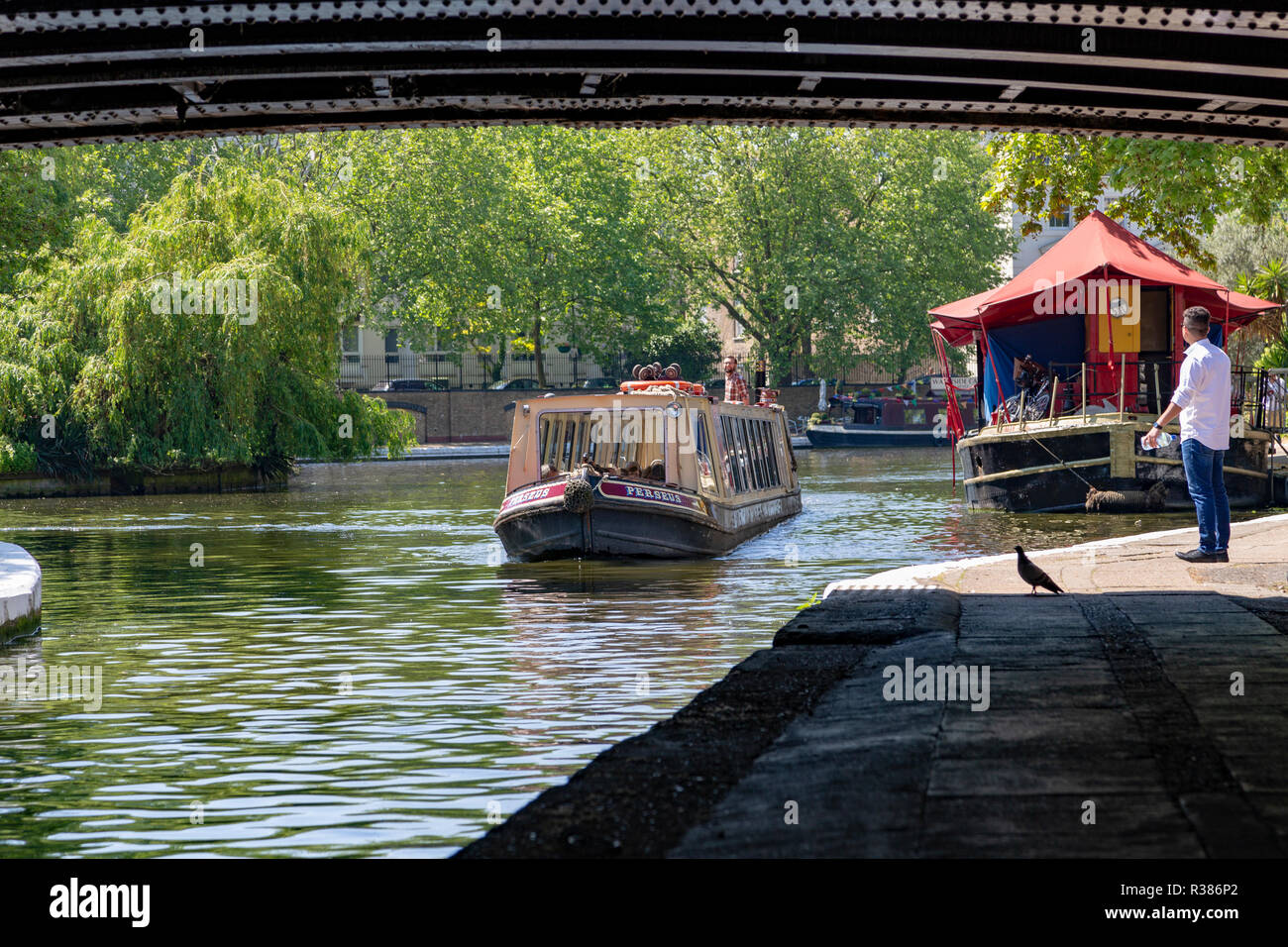 Regent’s canal, Little Venice in London, United Kingdom Stock Photo - Alamy