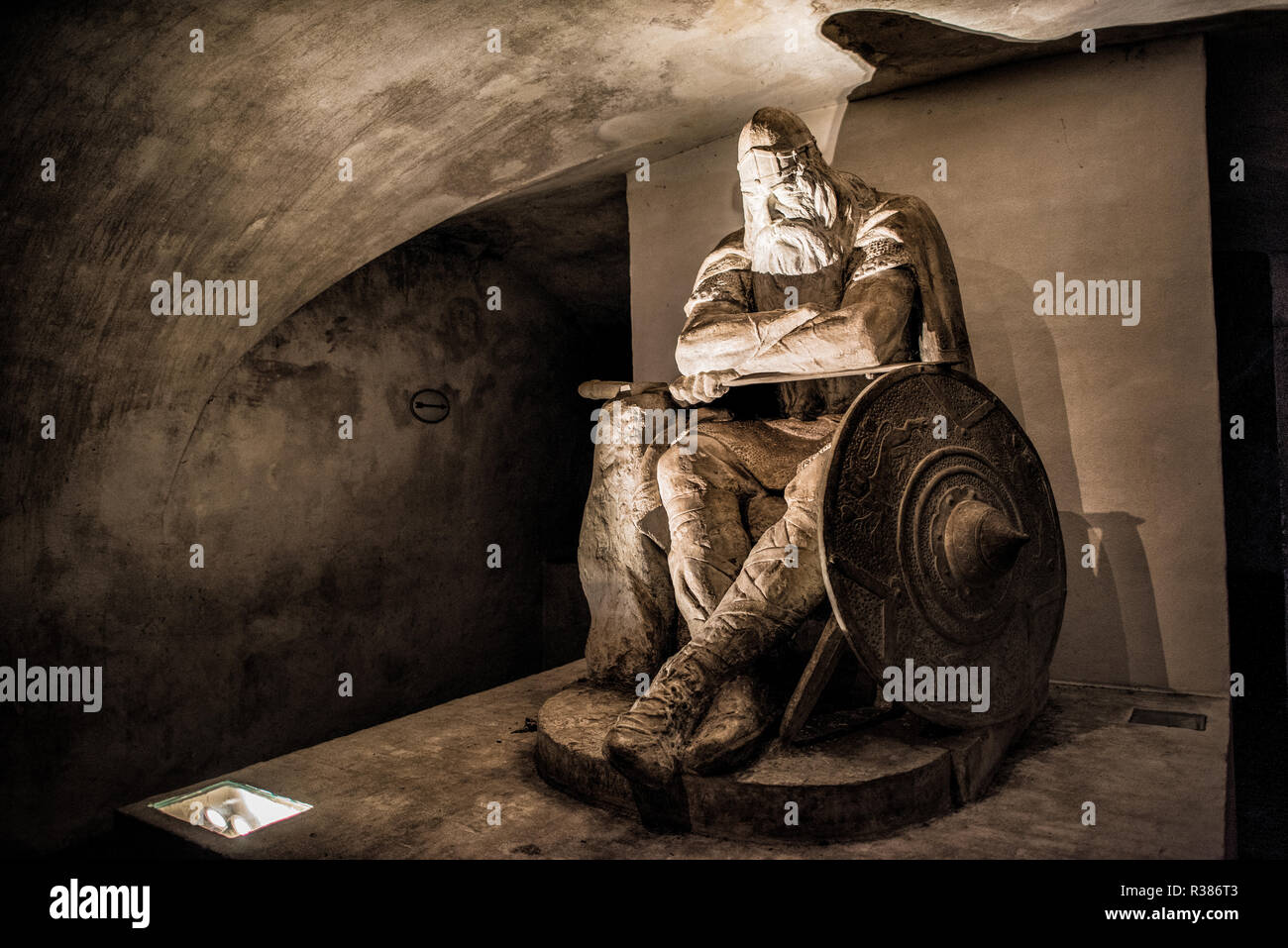 Holger The Dane Statue Kronborg Castle Helsingør Denmark // HELSINGØR ...