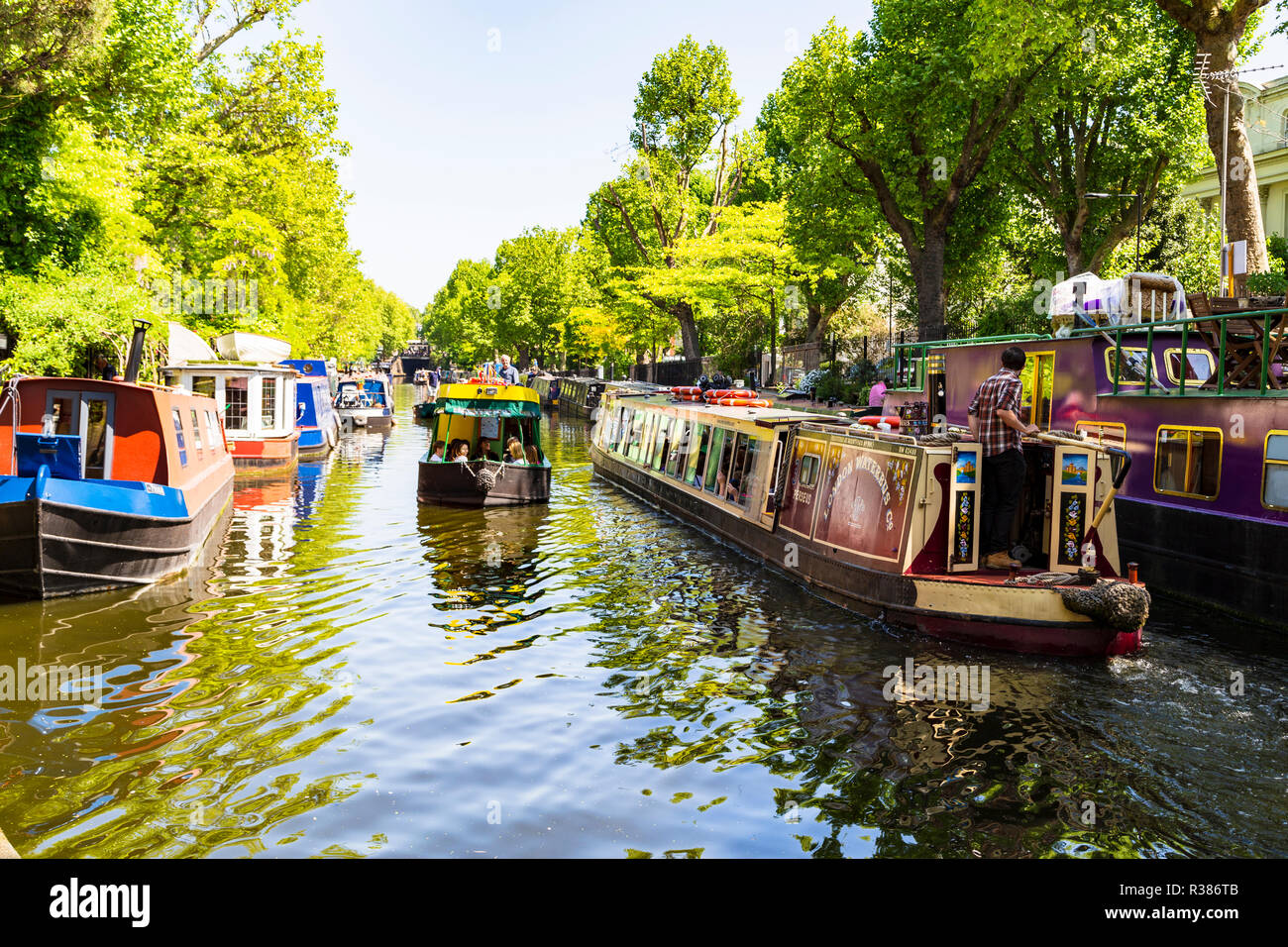 Regent’s canal, Little Venice in London, United Kingdom Stock Photo - Alamy