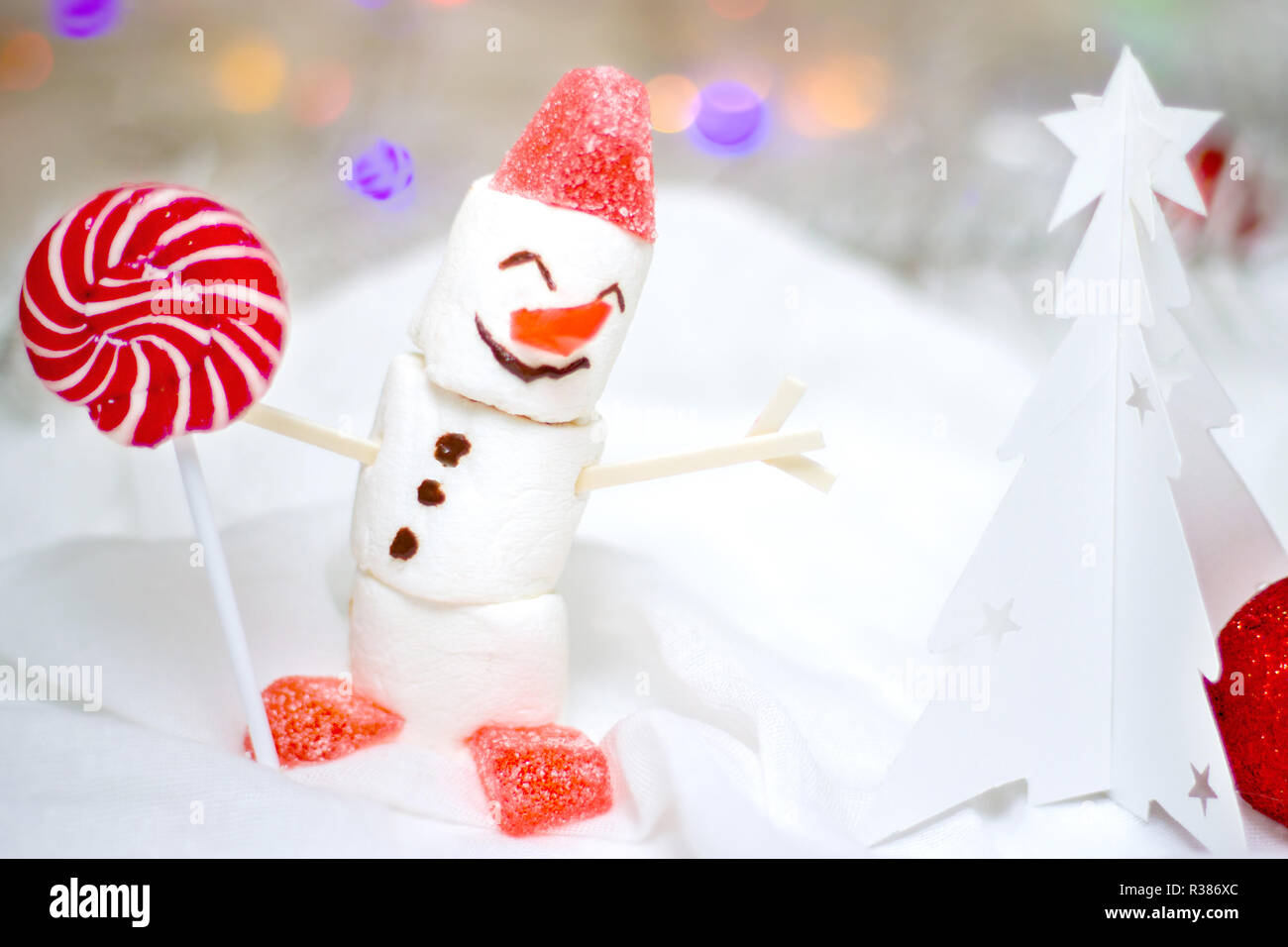 holidays, winter and celebration concept - Christmas and new year card ...