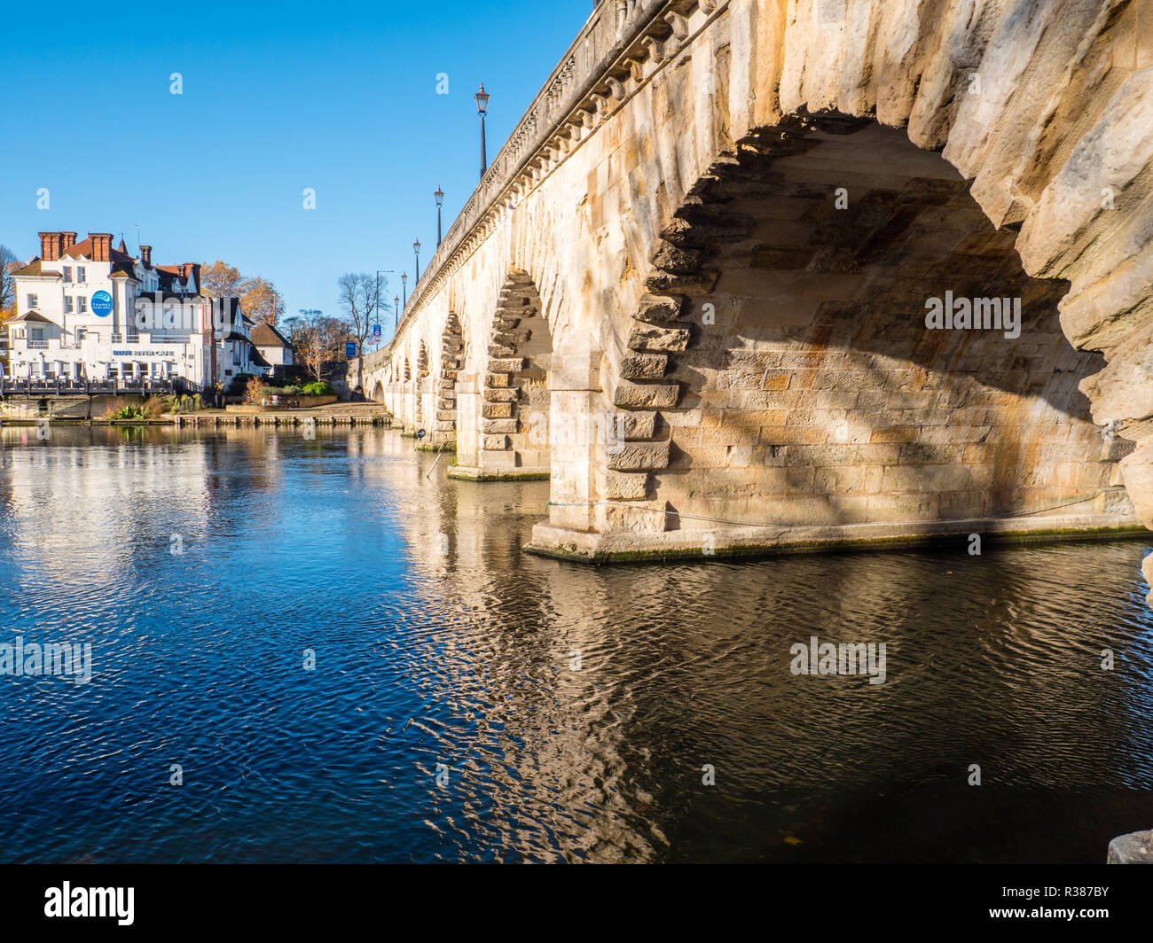Maidenhead Bridge Grade I Listed Bridge High Resolution Stock ...