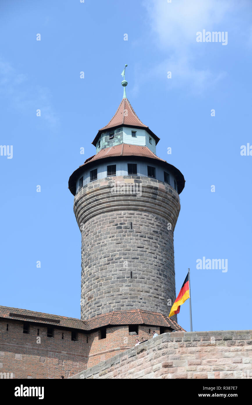 sensible world tower in nuremberg Stock Photo - Alamy