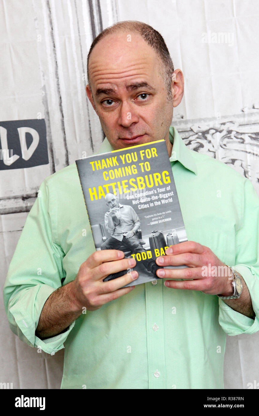 NEW YORK, NY - MARCH 17: Todd Barry attends Build Series Presents ...