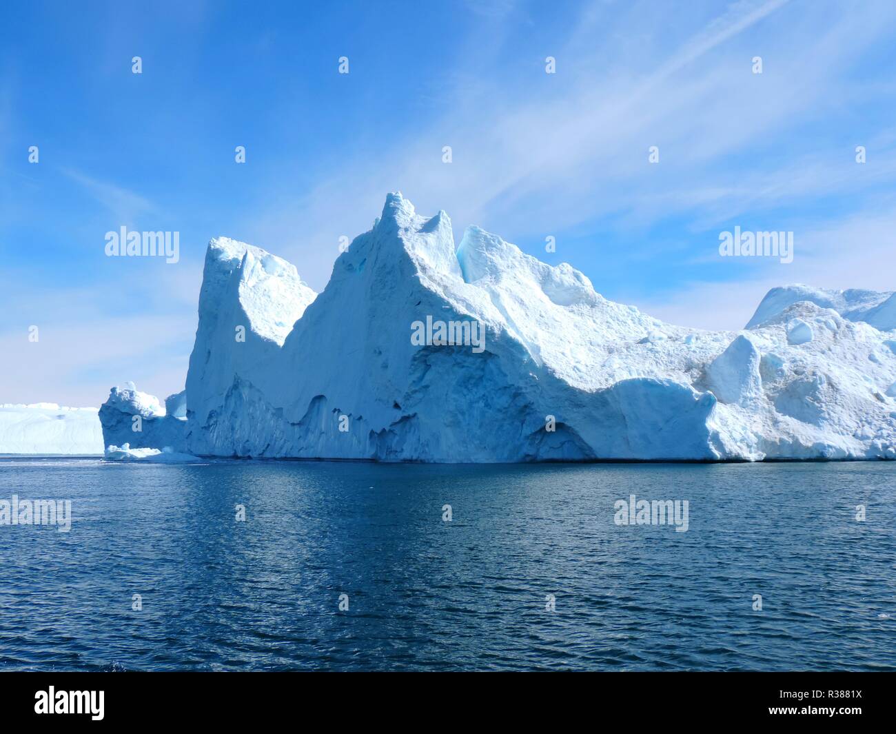 iceberg off greenland Stock Photo - Alamy