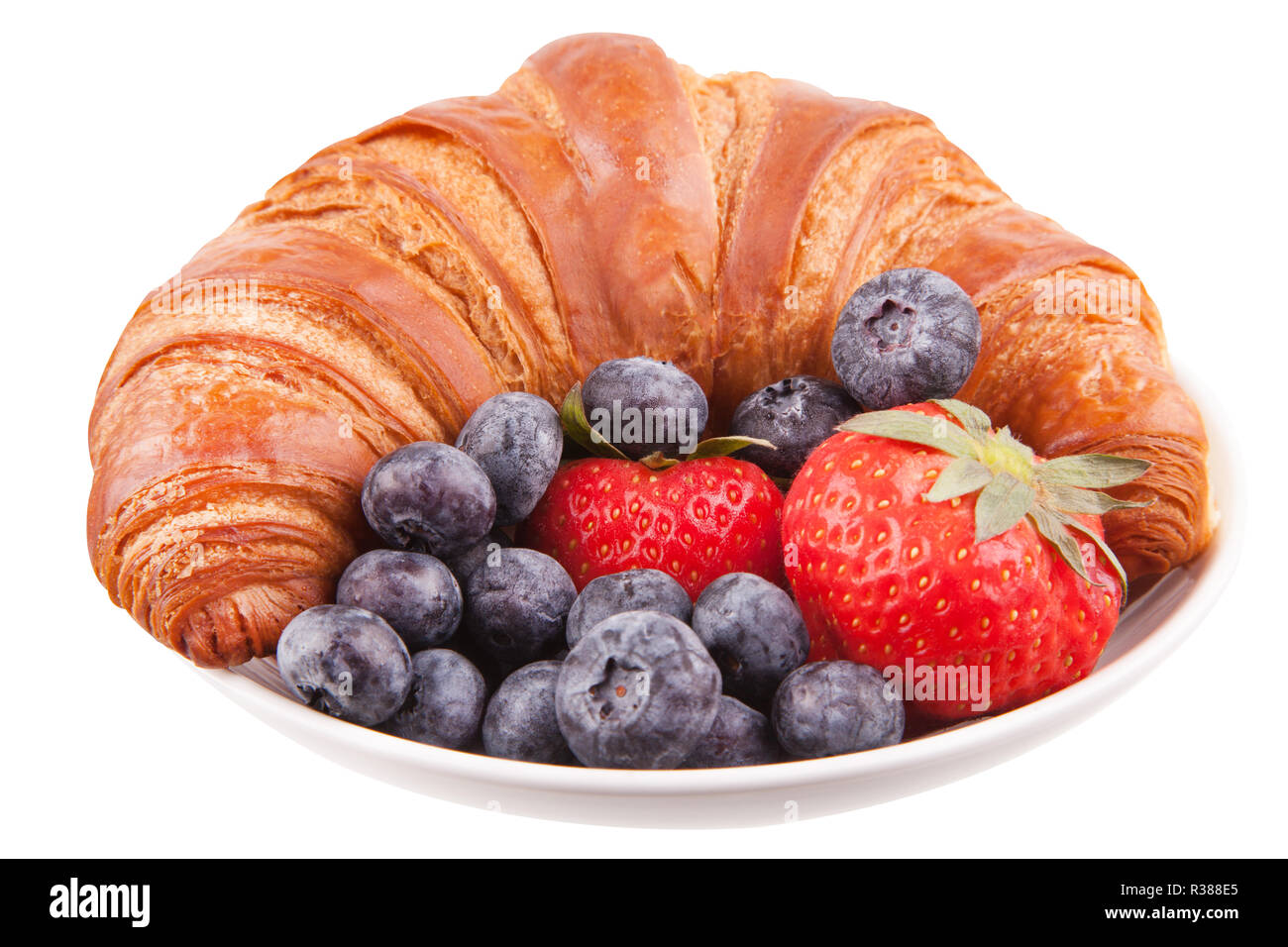 Fruit breakfast france Cut Out Stock Images & Pictures - Alamy