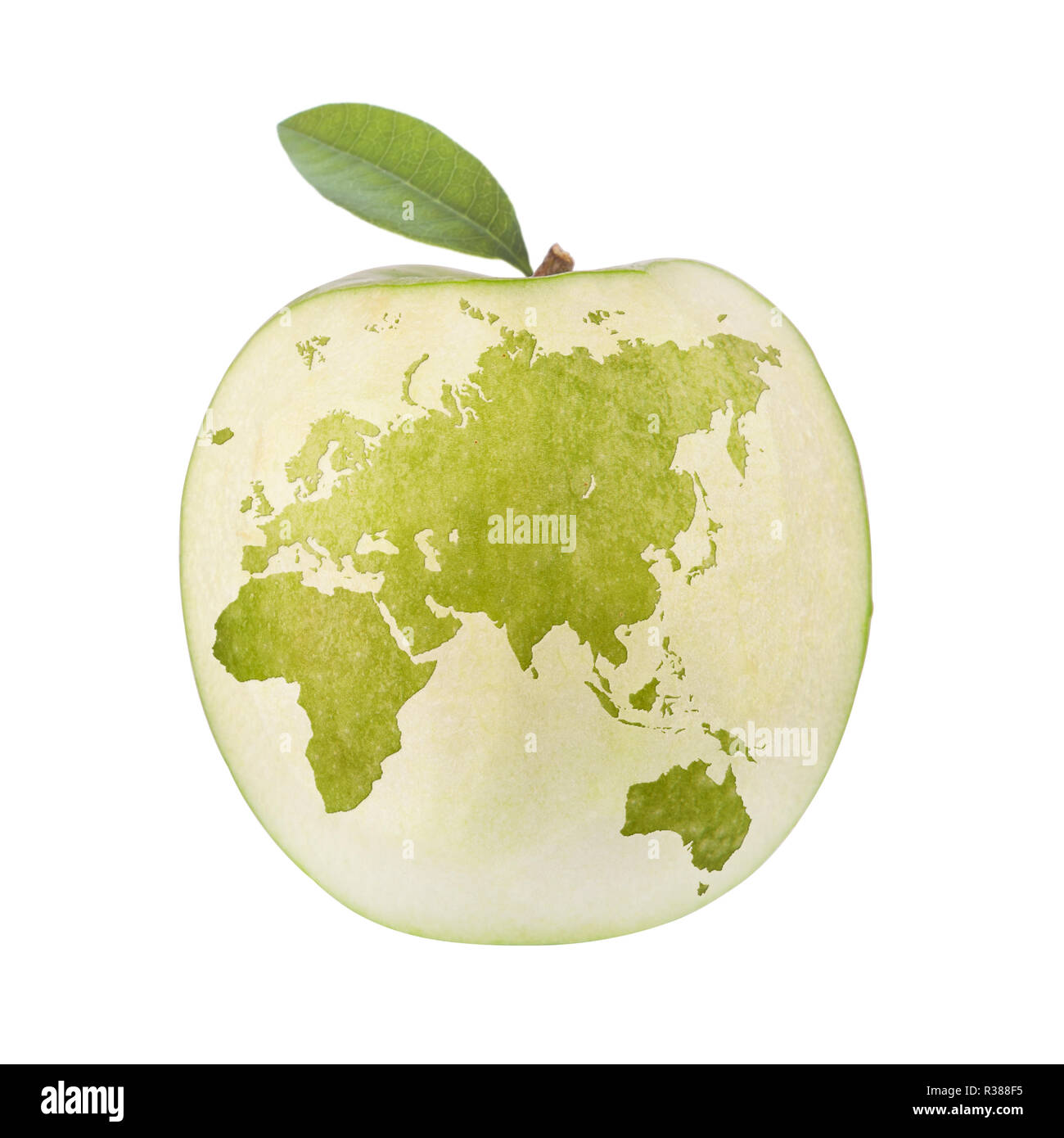 Map of world climate Cut Out Stock Images & Pictures - Alamy