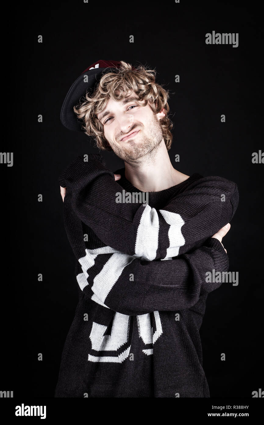 hip hop man Stock Photo - Alamy