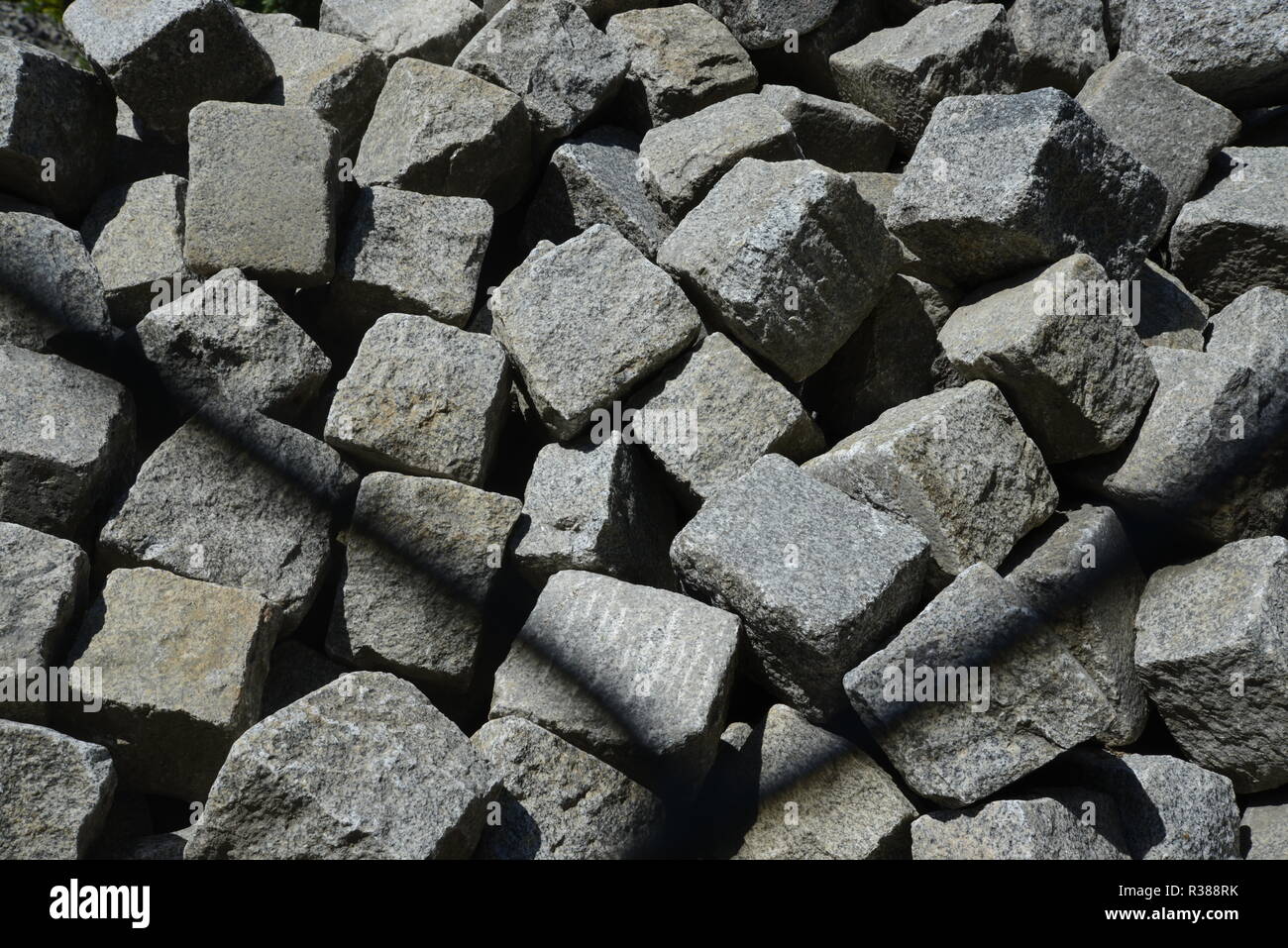 stones for road construction Stock Photo - Alamy