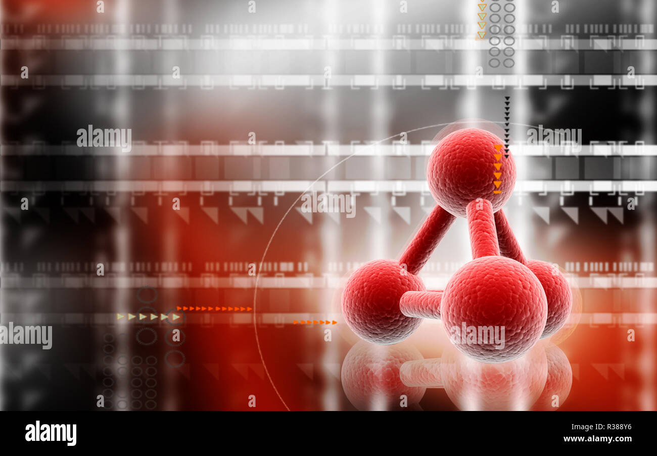 Molecules 3d hi-res stock photography and images - Alamy