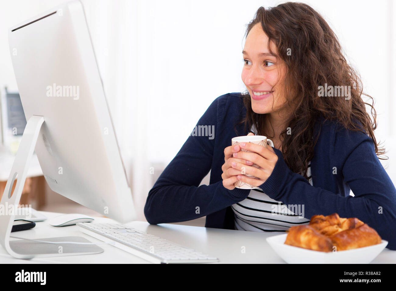 Tea break factory hi-res stock photography and images - Alamy