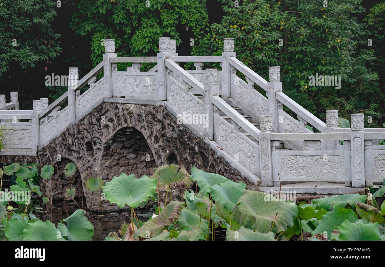 Chibi, Hubei/ CHINA - OCT 25, 2018:The ancient battle field of The red ...