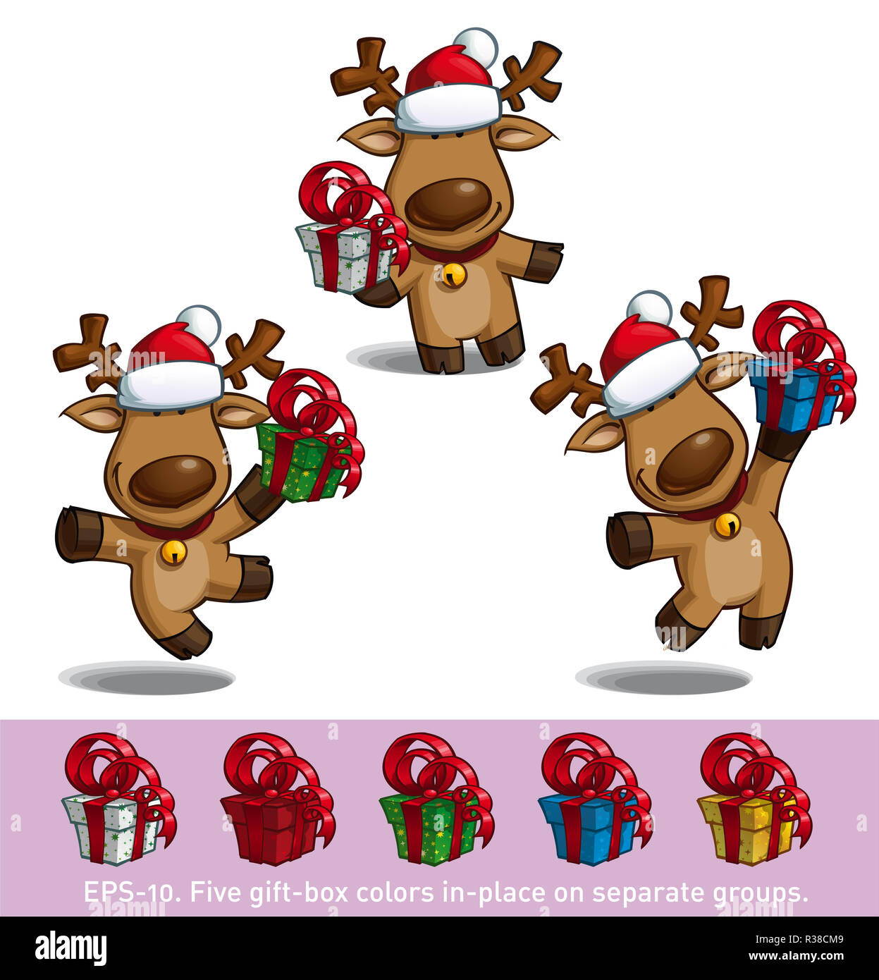 Cartoon smiling moose hi-res stock photography and images - Alamy