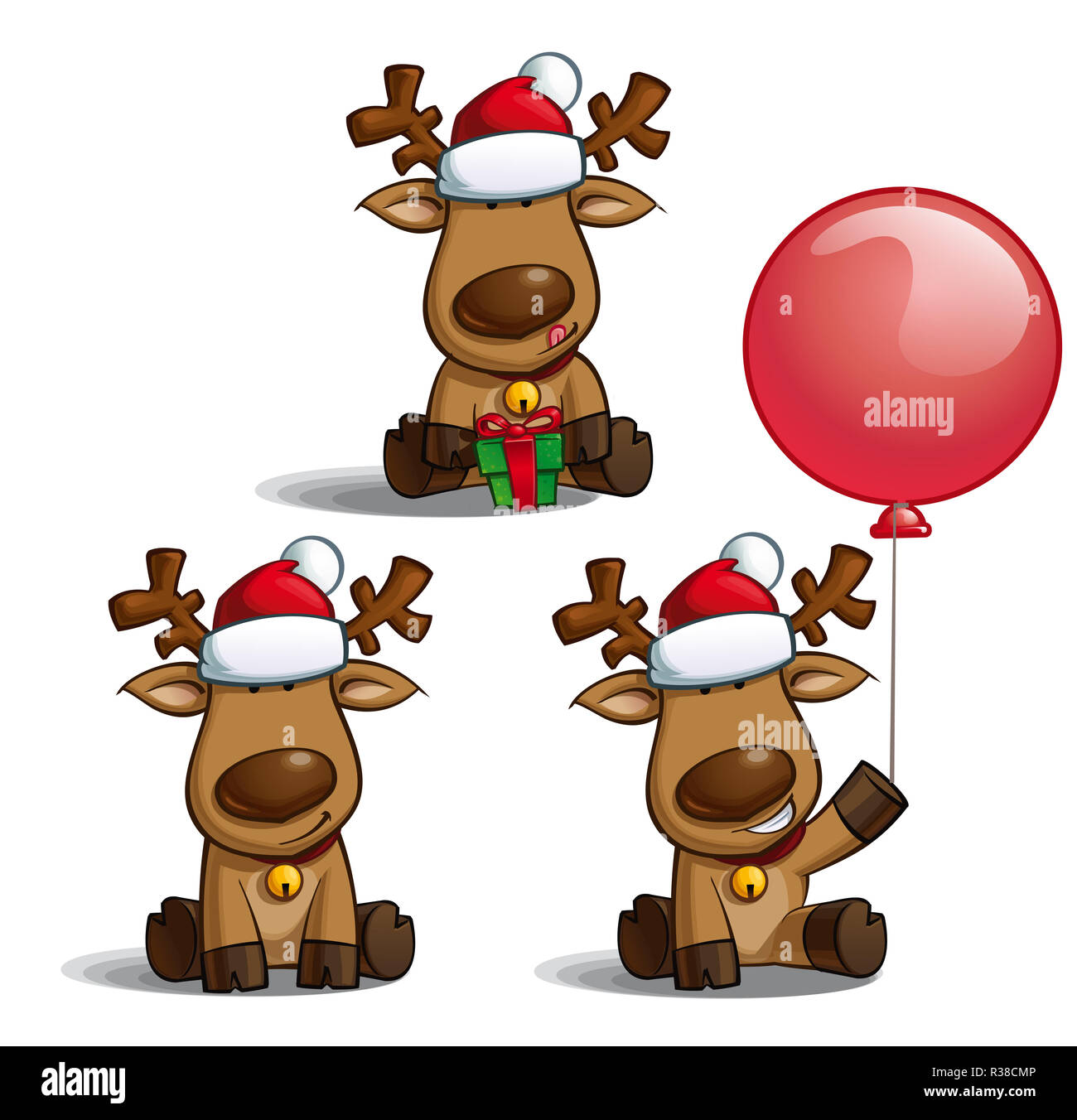 Cartoon smiling moose hi-res stock photography and images - Alamy