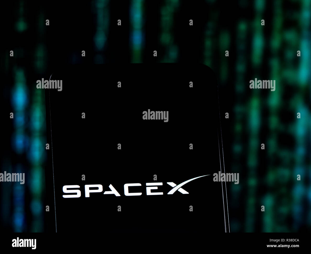 Logo spacex hi-res stock photography and images - Alamy