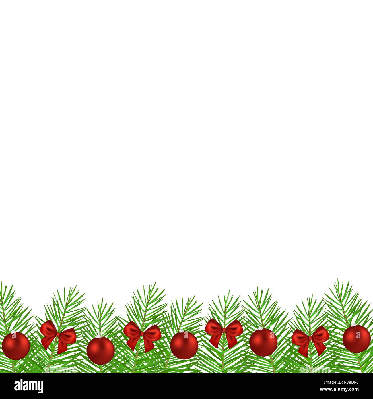 Branches christmas tree Stock Vector Images - Alamy