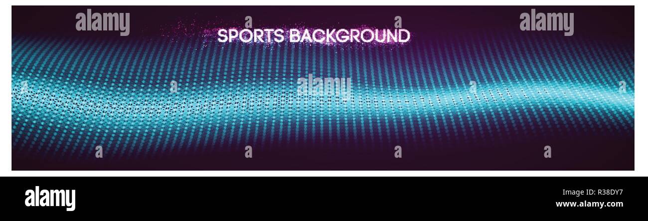 Sport background vector illustration. Mixed media run, soccer website ...