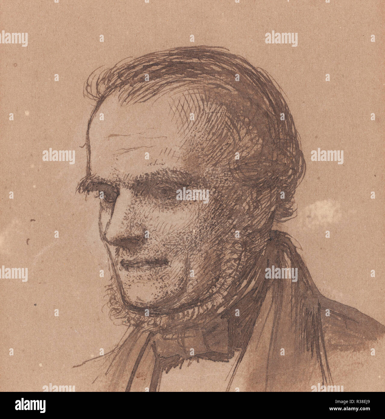 The Artist's Father, William Hunt. Dated: before 1856. Dimensions ...