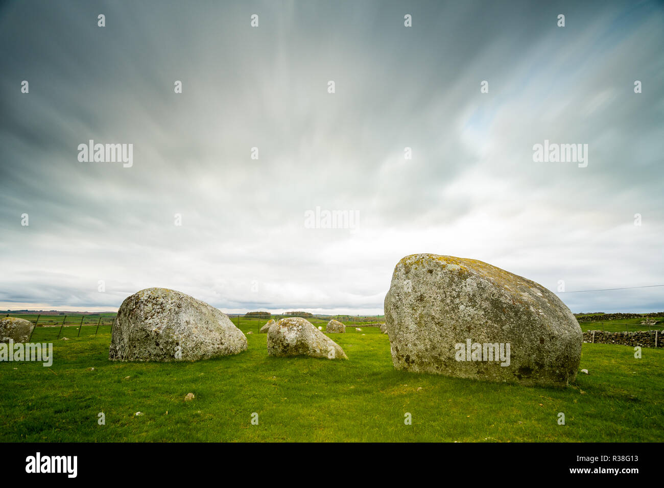 Bronze age torhouse stone circle hi-res stock photography and images ...