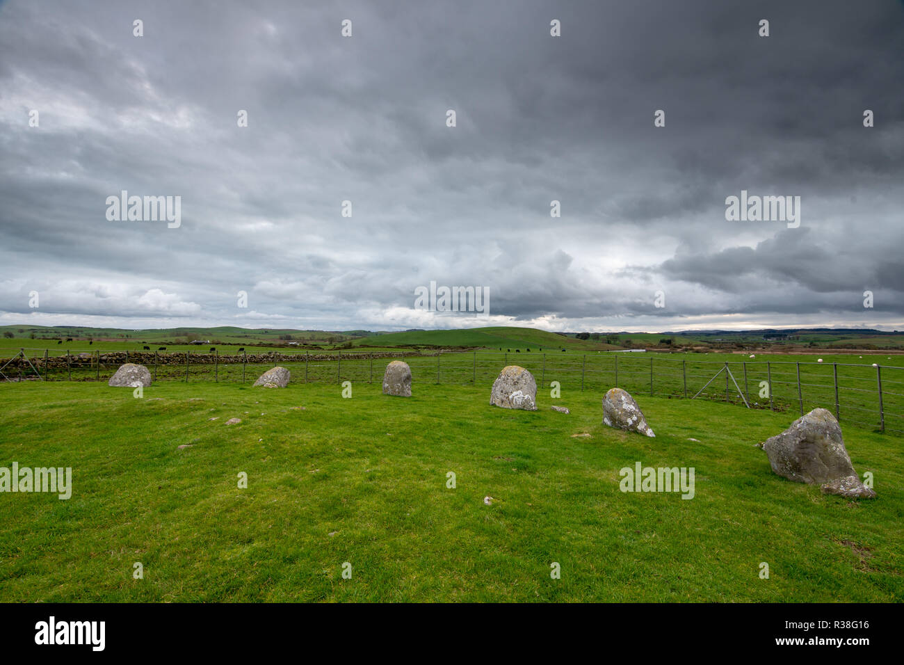 Bronze age torhouse stone circle hi-res stock photography and images ...