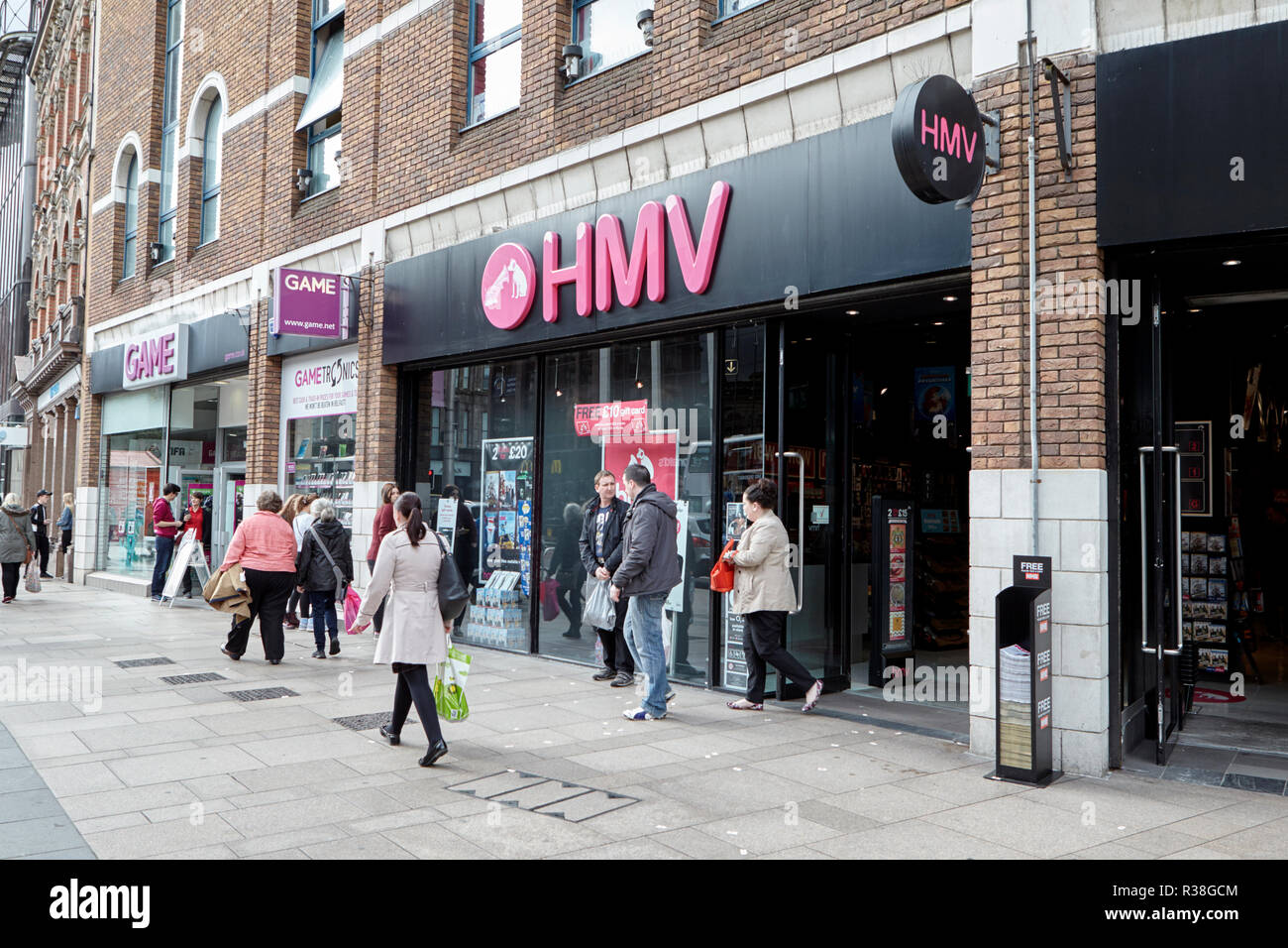 Hmv High Street High Resolution Stock Photography and Images - Alamy