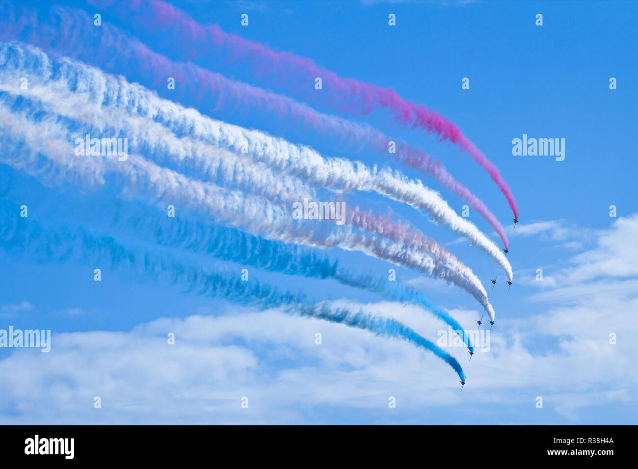 The Red Arrows, officially known as the Royal Air Force Aerobatic Team ...