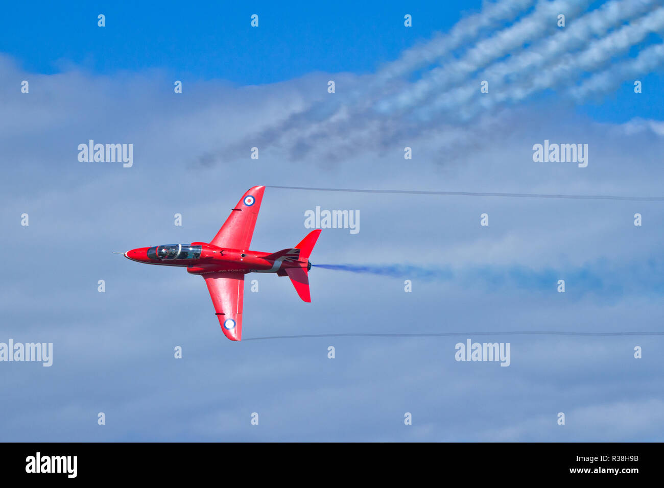 The Red Arrows, officially known as the Royal Air Force Aerobatic Team ...