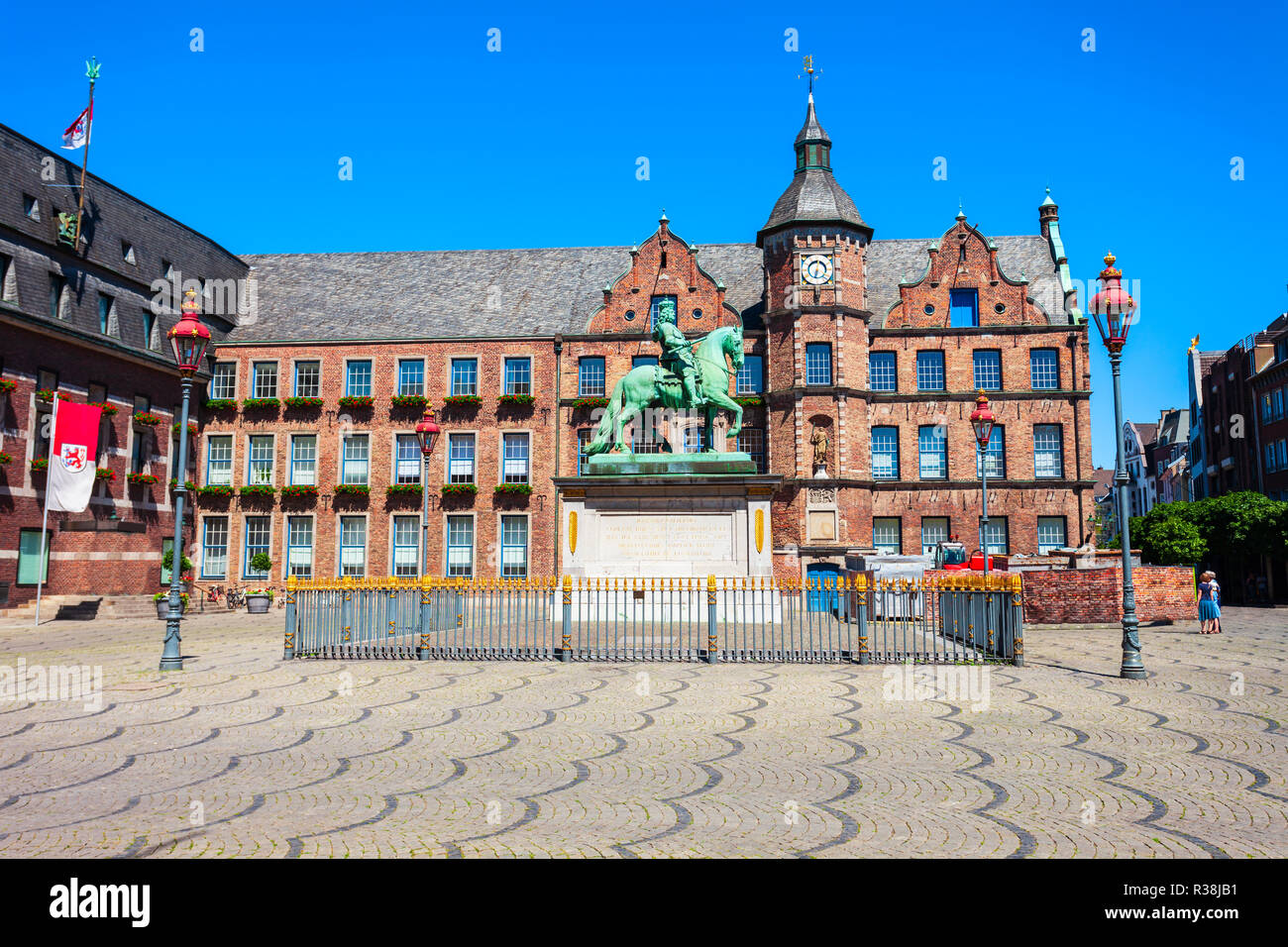 Rathaus or old town hall is located at the market square in aldstadt ...