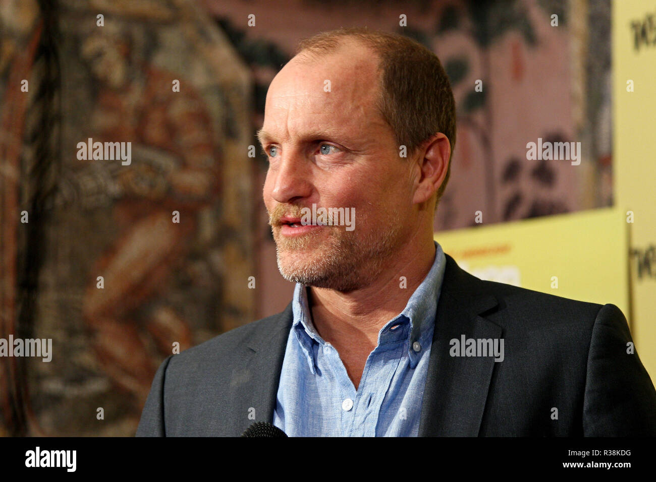 NEW YORK, NY - MARCH 19: Woody Harrelson attends the "Wilson" New York ...