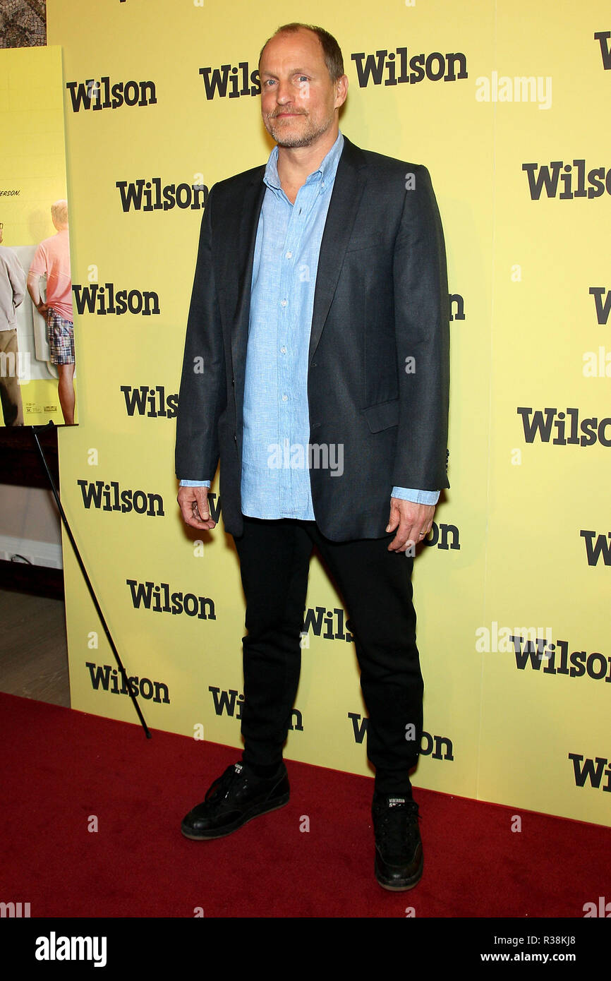 NEW YORK, NY - MARCH 19: Woody Harrelson attends the "Wilson" New York ...