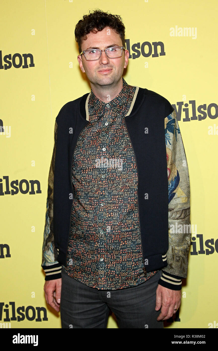 NEW YORK, NY - MARCH 19: Graig Johnson attends the "Wilson" New York ...