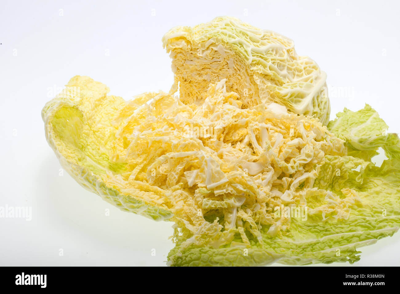 Curly savoy cabbage leaves hi-res stock photography and images - Alamy