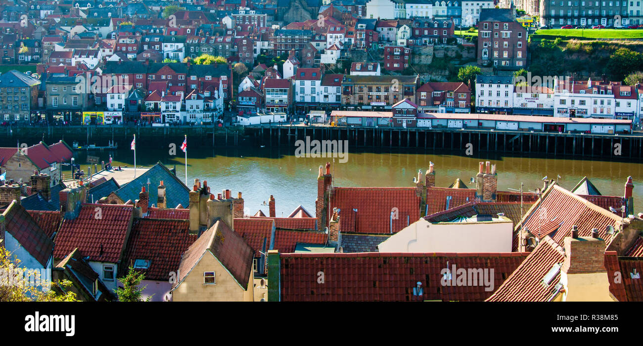Dracula whitby skyline hi-res stock photography and images - Alamy