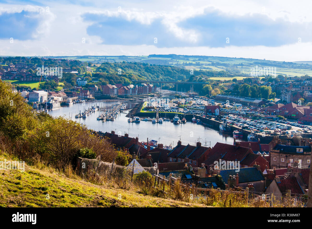 Dracula whitby skyline hi-res stock photography and images - Alamy