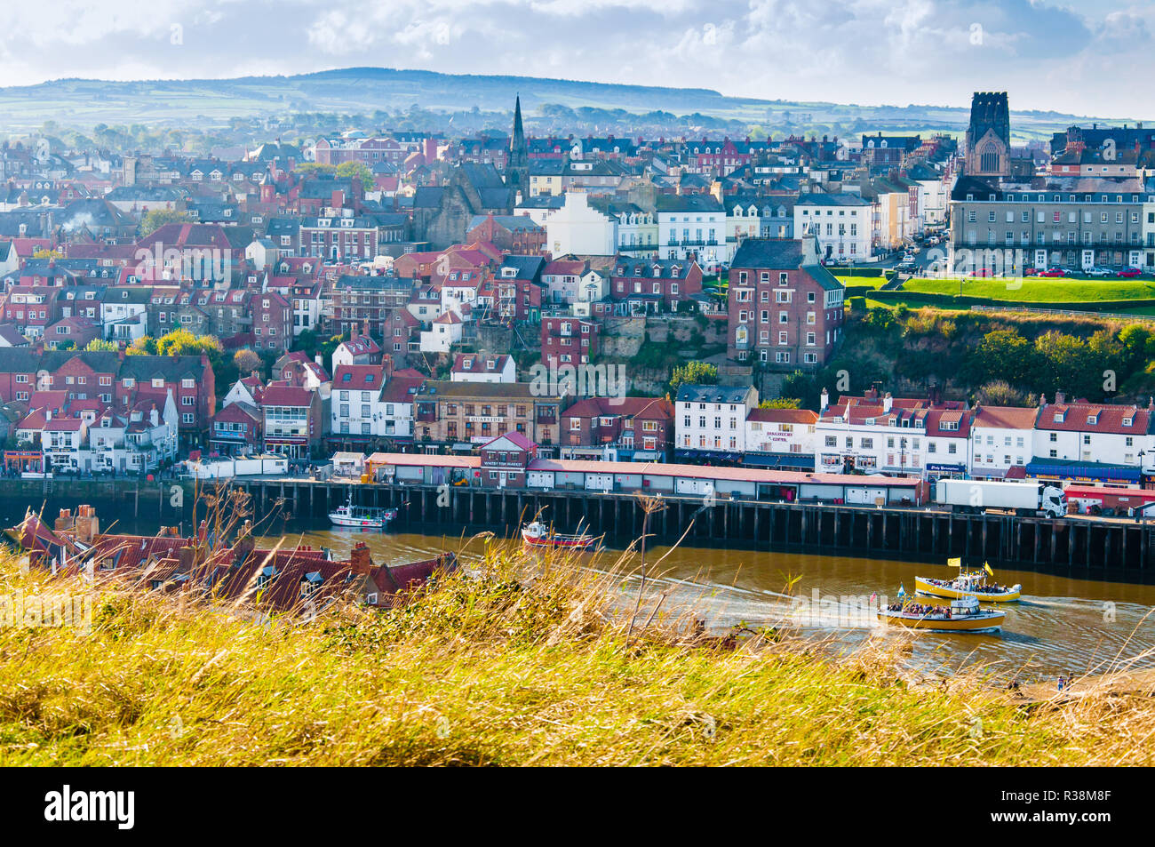 Dracula whitby skyline hi-res stock photography and images - Alamy
