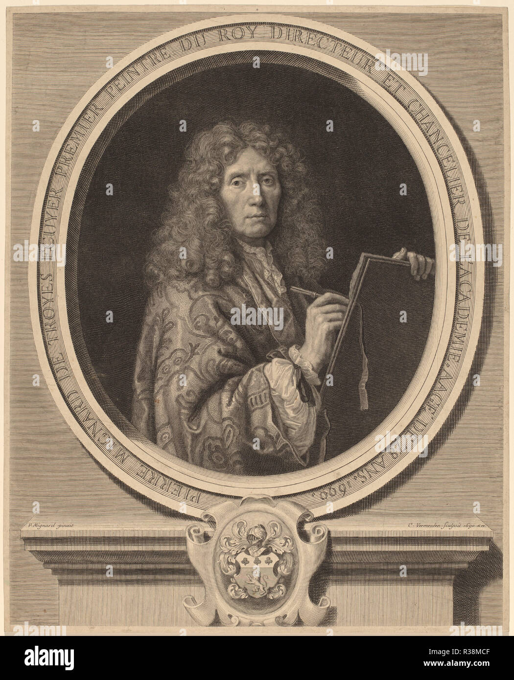 Cornelis vermeulen after pierre mignard i hi-res stock photography and ...