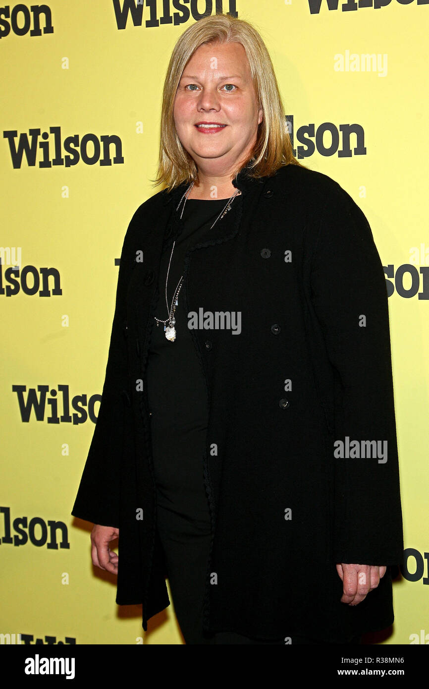NEW YORK, NY - MARCH 19: Mary Jane Skalski attends the "Wilson" New ...