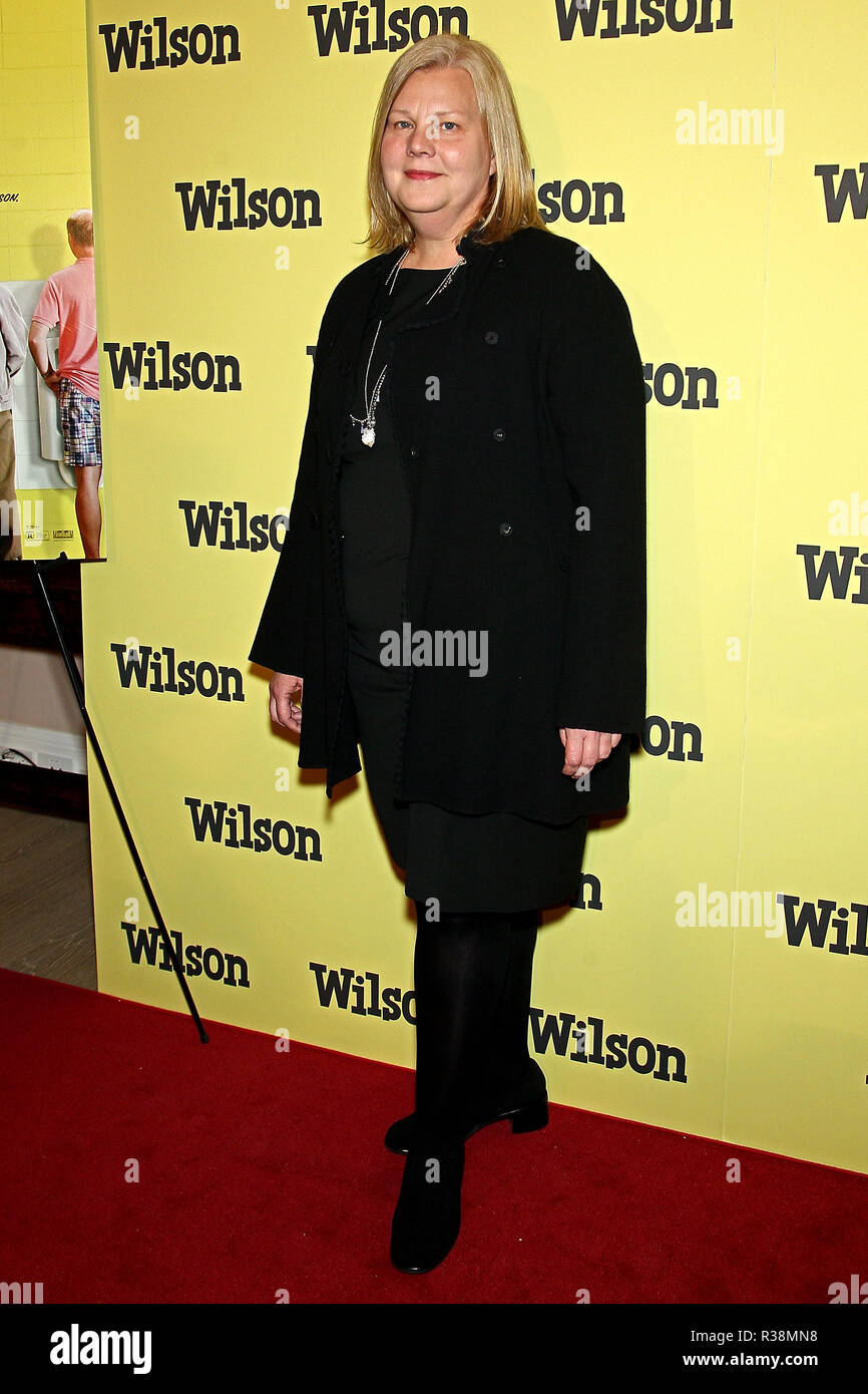NEW YORK, NY - MARCH 19: Mary Jane Skalski attends the "Wilson" New ...