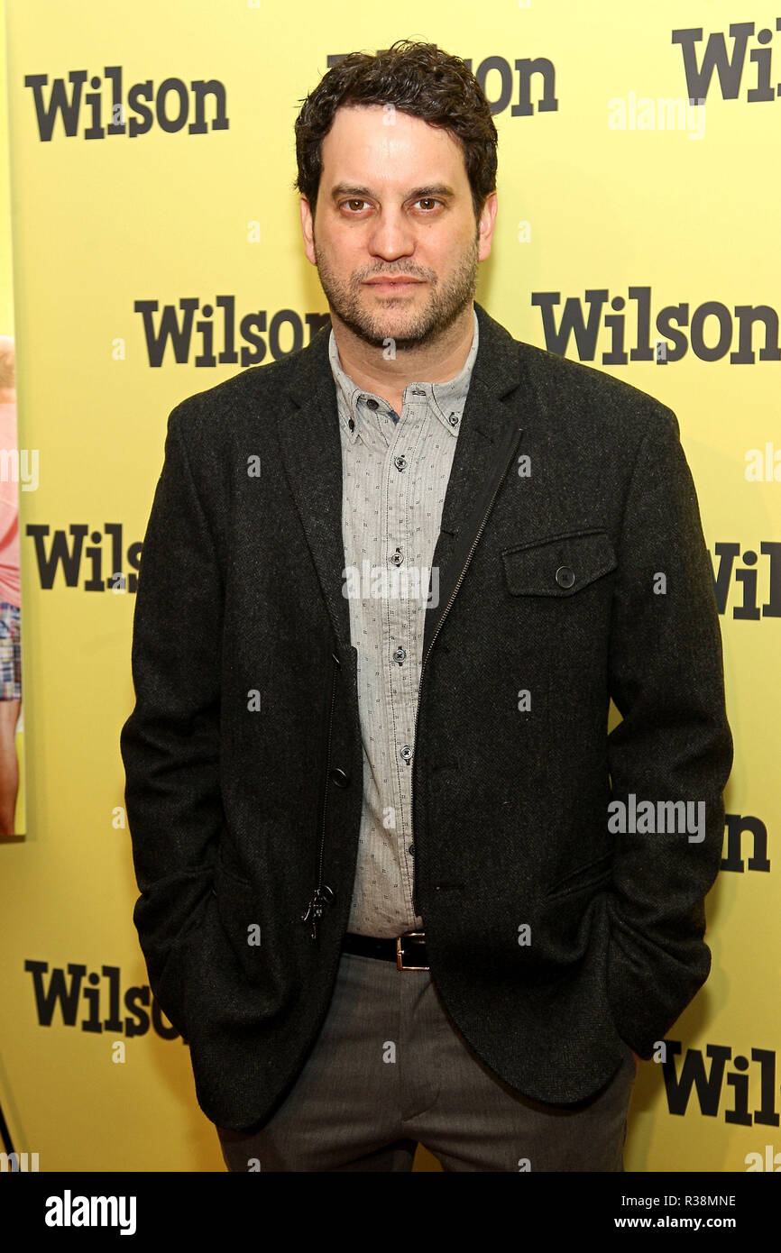 NEW YORK, NY - MARCH 19: Michael Nathanson attends the "Wilson" New ...