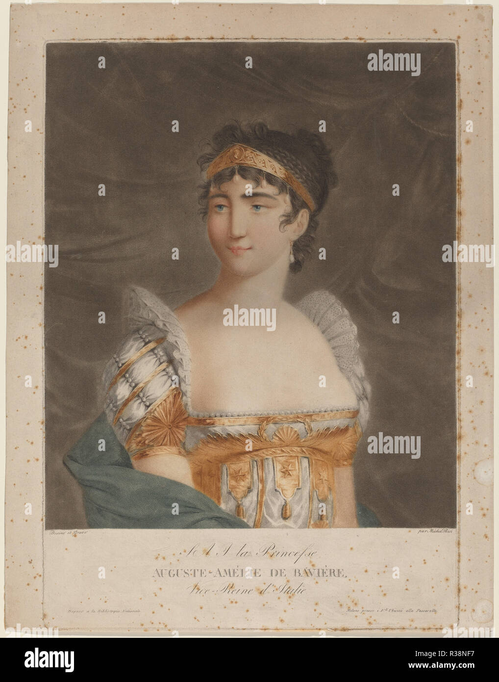 Princess Auguste Amelie of Bavaria. Medium: color -. Museum: National ...