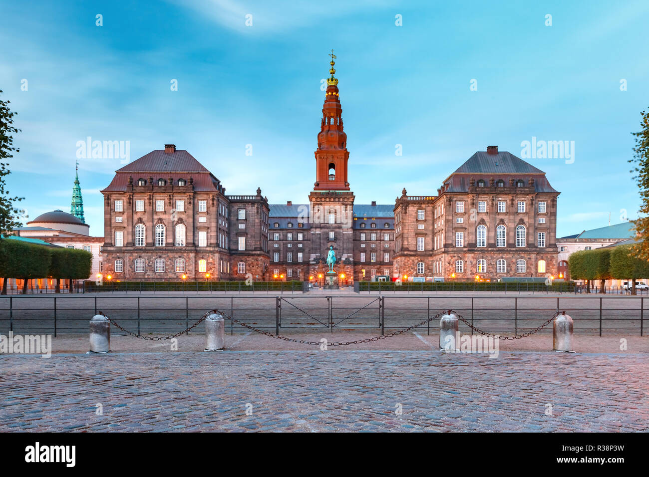 Christiansborg palace in Copenhagen, Denmark Stock Photo - Alamy