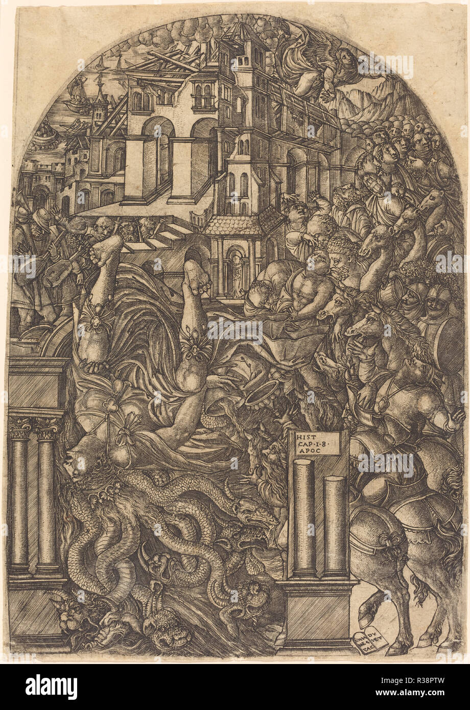 The Fall of Babylon. Dated: 1546/1556. Medium: engraving. Museum ...