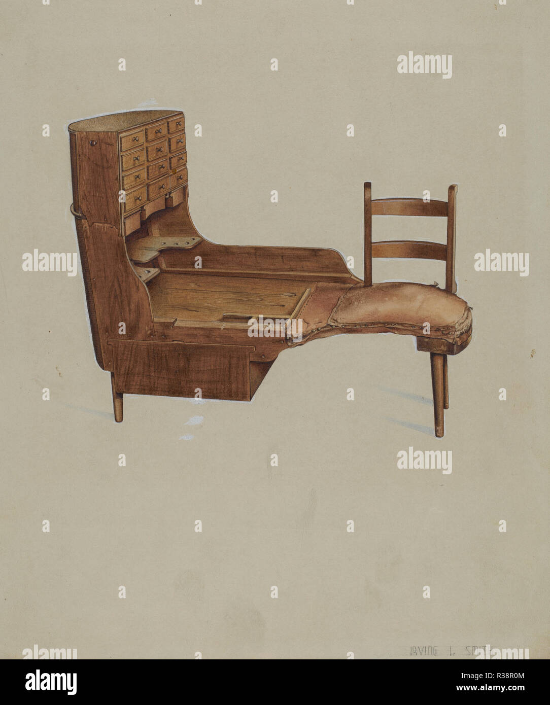 Shoemakers bench hi-res stock photography and images - Alamy