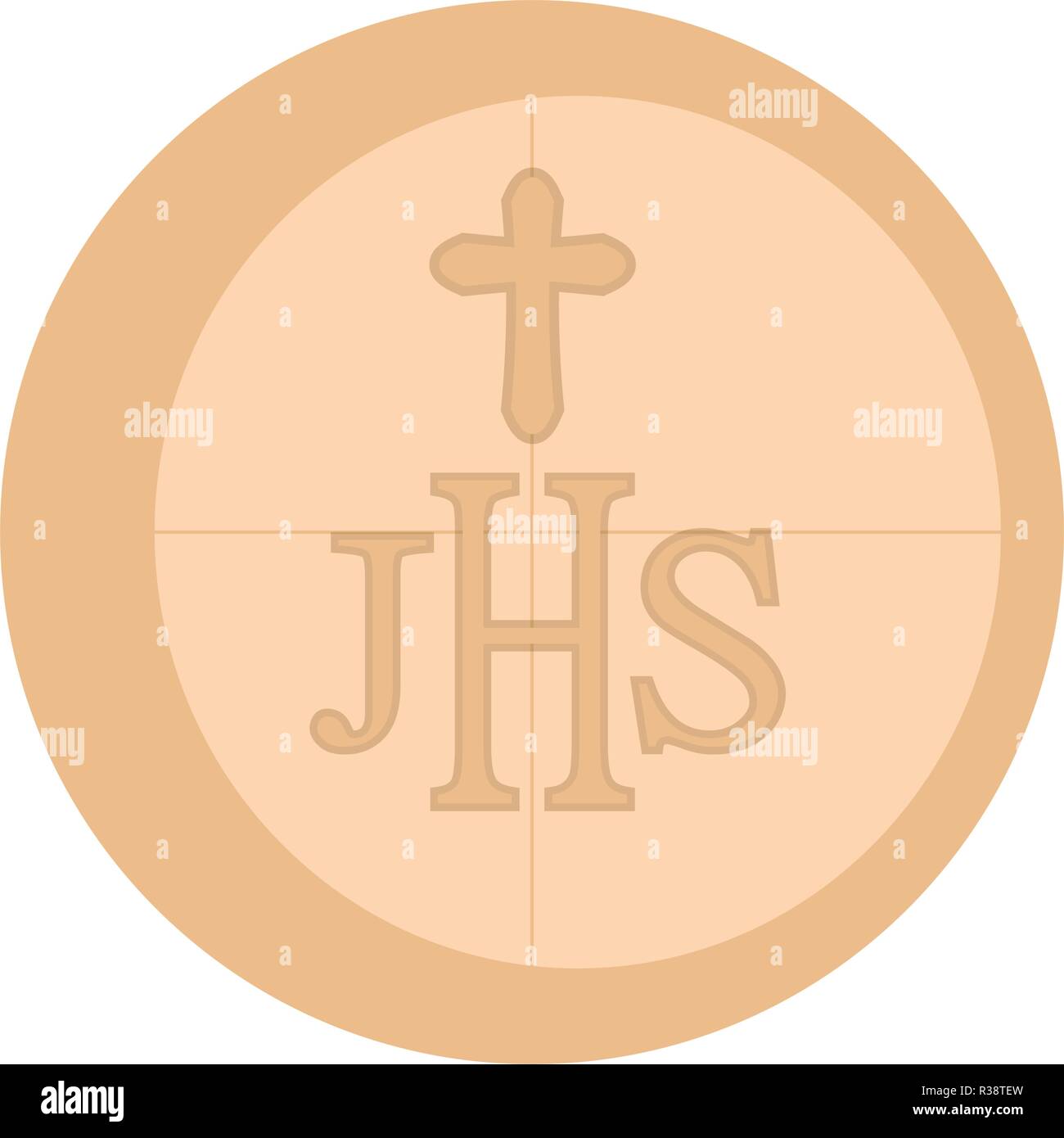 Cross first communion icon hi-res stock photography and images - Alamy